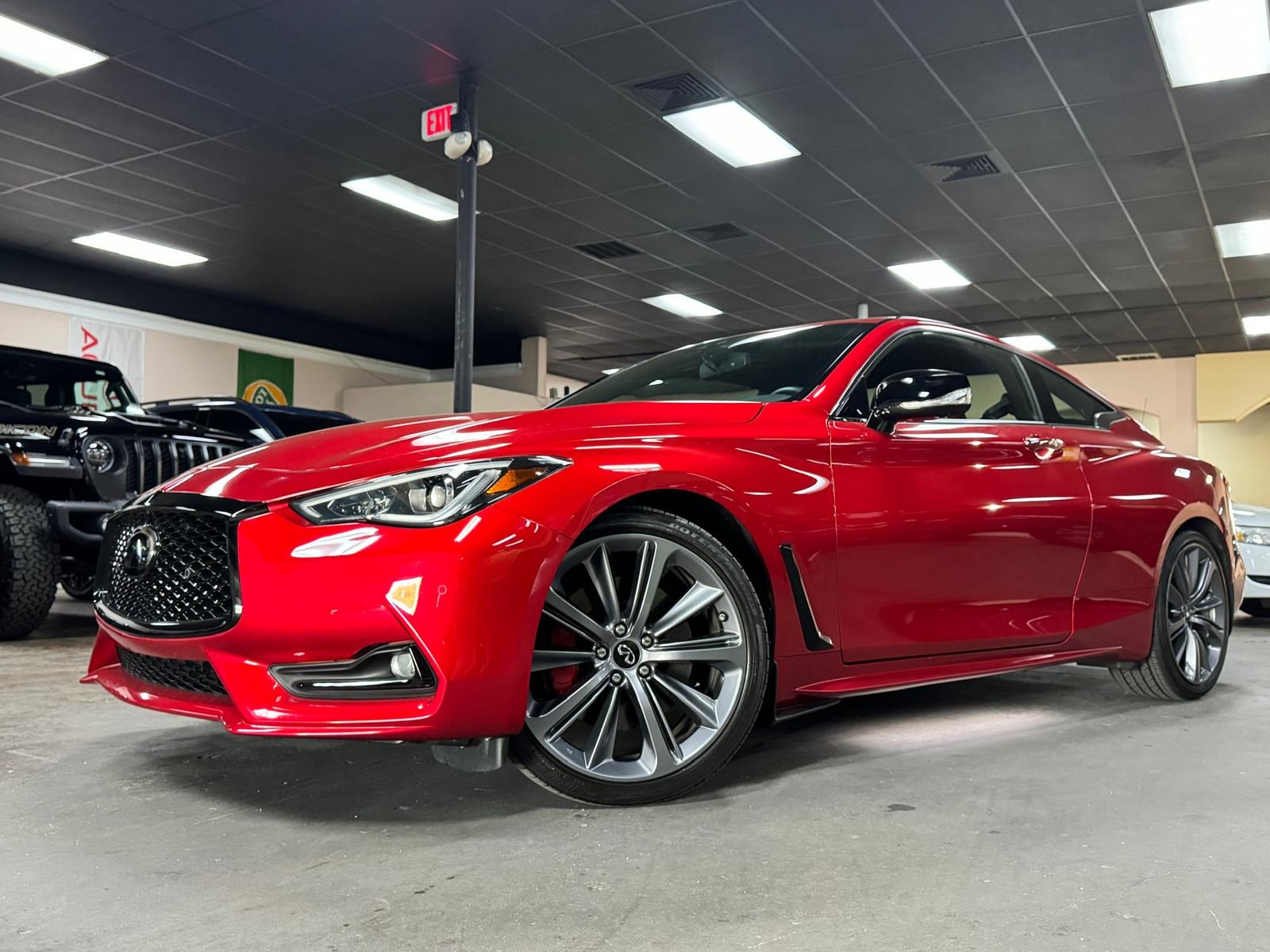Infiniti Q60 Red Sport Used